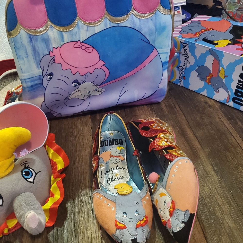 Disney X Irregular Choice Dumbo Shoes Flats - Gem